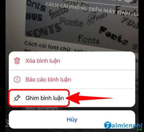 Cách ghim bình luận trên Facebook khi đang Livestream