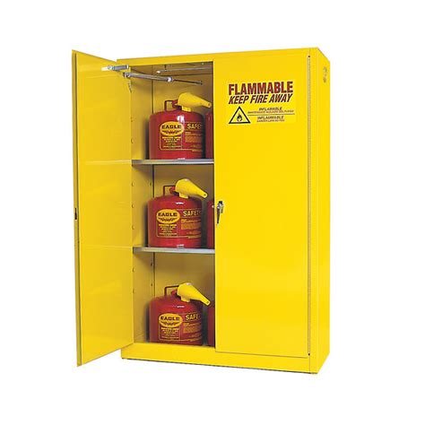 Flammable Storage Cabinet Self Closing Doors 45 Gallon From Cole Parmer
