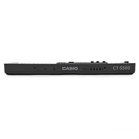 Casio Ct S Portable Keyboard Black At Gear Music