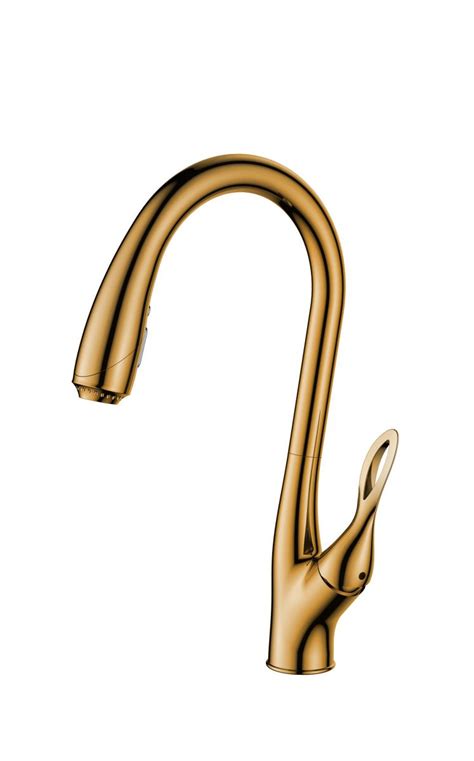 Konyhai mosogató csaptelep Swan arany 060 Premium Armaturen