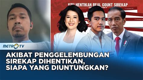 Suara PSI Melonjak Sirekap KPU Dihentikan Kebetulan YouTube