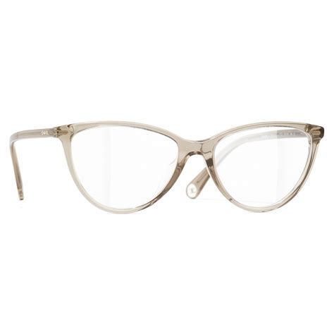 Chanel Cat Eye Optical Glasses Taupe Chanel Eyewear Avvenice