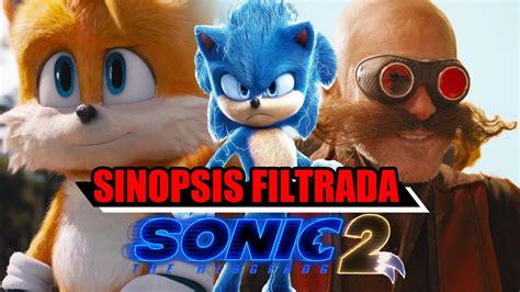 Se filtra SINOPSIS de SONIC LA PELÍCULA 2 Sergindsegasonic YouTube