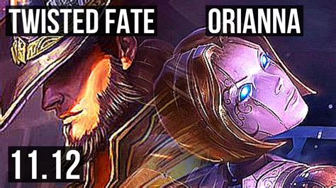 Twisted Fate Vs Orianna Mid Godlike Games Kr Diamond