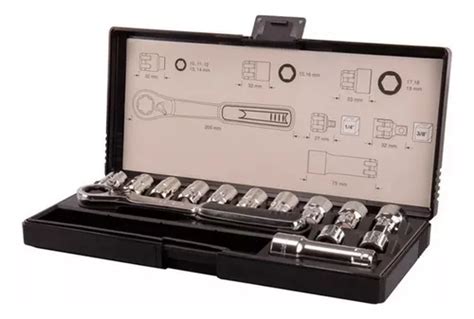 Juego Milimetrico 14 Pzs Dados Y Matraca Recta Makita B65595 Meses