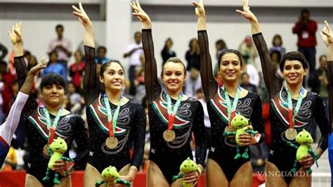México gana oro en gimnasia artística femenil