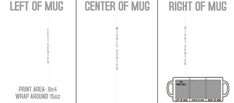 Printable 11 Oz Mug Sublimation Template Size