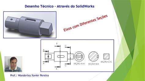 7º Tutorial Desenho Técnico Através do SolidWorks Eixos