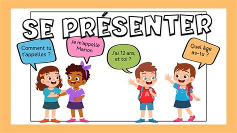 Presentarse en francés Básicos YouTube