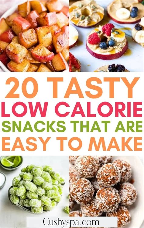 20 Low Calorie Snacks That Are Easy To Make Artofit