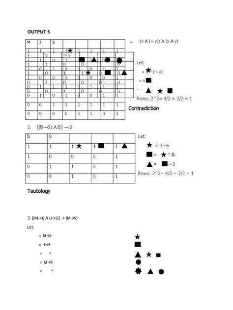 logical expressions truth table analysis pdf truth metalogic