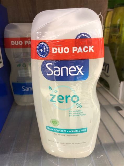 Sanex Zéro Gel Douche Peaux Normales 2 x 500 ml INCI Beauty