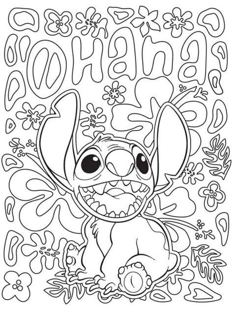 Coloriage Stitch Imprimable Gratuitement Dessin Gratuit Imprimer
