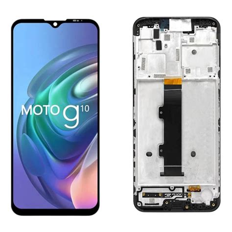 6 5 Tela Para Moto G10 G30 Frontal Touch Display Compativel XT2127 2