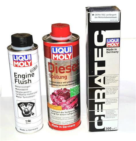 3x Liqui Moly FLUSH ENGINE CERATEC 7181 DODATEK ON 3721 za 197 zł z