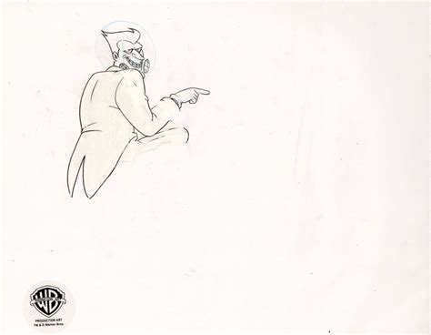 Batman The Animated Series Original Production Cel On Original Backgro Choice Fine Art