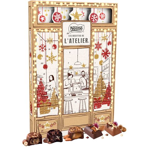 Calendrier De L Avent Chocolat Noir Et Au Lait LES RECETTES DE L