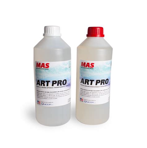 RESINA EPÓXICA ART PRO KIT X 2 Kg Unicor S A Tienda Virtual