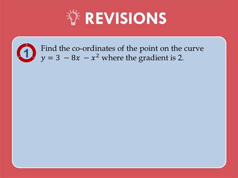 cambridge as level mathematics 9709 pure mathematics 1 revision exercise for differentiation