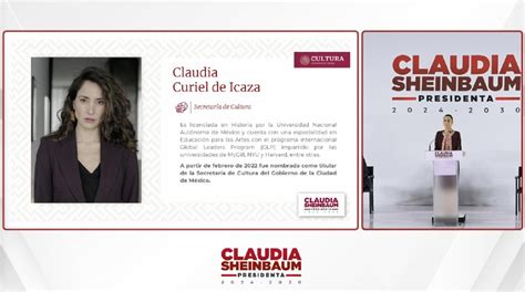 Perfil de Claudia Curiel de Icaza nueva titular de la Secretaría de