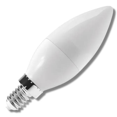 Lampada Led Vela Leitosa 6W E14 Branco Quente Shopee Brasil