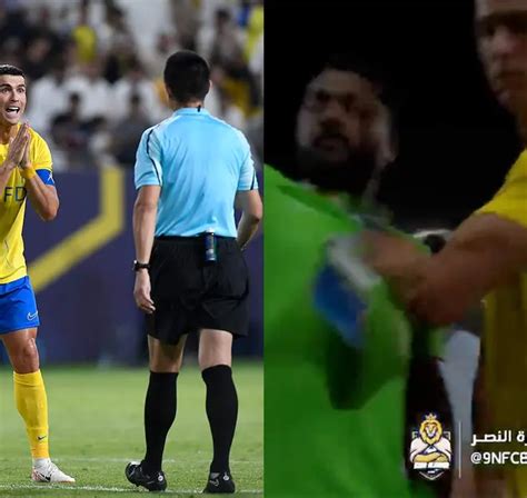 VIDEO Quiso una selfie y Cristiano Ronaldo lo empujó