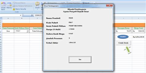 cara membuat visual basic application vba sederhana menggunakan microsoft visual basic for