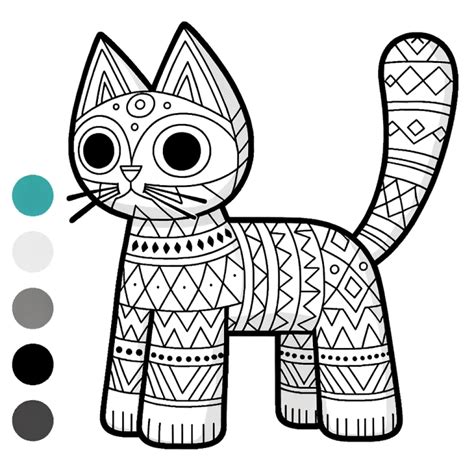 ALEBRIJES GATUNOS PARA COLOREAR EL DÍA DE MUERTOS Imagenes Educativas