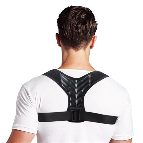 Aptoco Adjustable Back Posture Corrector Wrist Brace Clavicle Spine