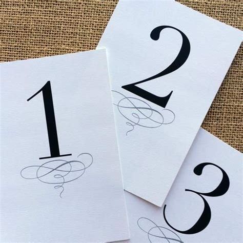 Si te gustaría numerar las mesas del banquete de tu boda de una forma