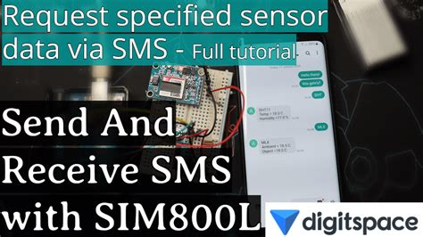 send receive sms using sim800l with arduino dht11 mlx90614 [] surtr technology