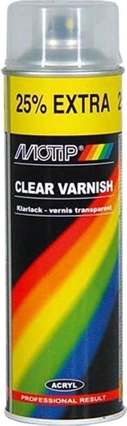 MoTip Blanke Lak Hoogglans Spuitbus 500ml Bol