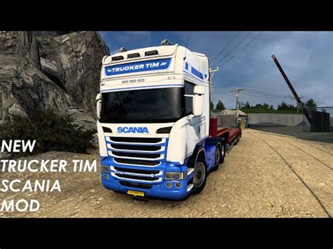 Trucker Tim Scania V8 Truck Euro Truck Simulator 2 ETS2 Mod 1 48