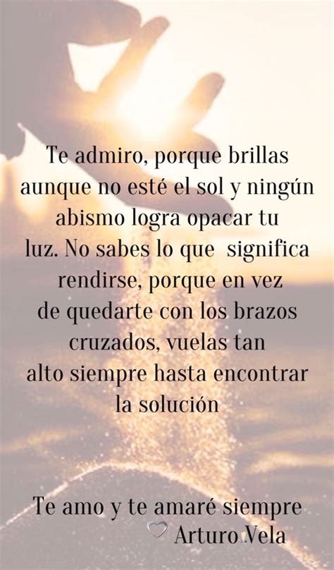 Este será un gran día Amor Te amo Frases de admiracion