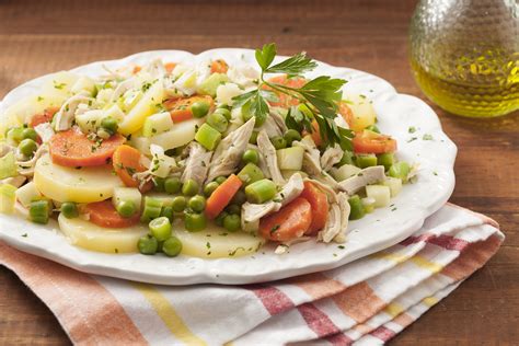 Salada de Frango e Legumes Receitas Nestlé