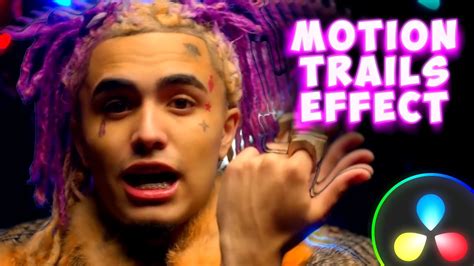 Motion Trails Effect In Davinci Resolve Tutorial Youtube