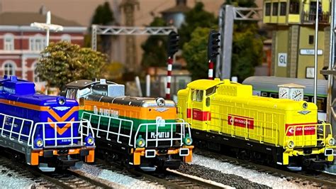 Pokaz Lokomotyw SM42 Na Makiecie Kolejowej H0 PKP CARGO ICC REGIO I