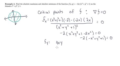 extrema of functions example 3 numerade