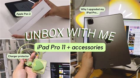 ASMR Unboxing IPad Pro 11 2022 10 9 Inch IPad Pro Accessories