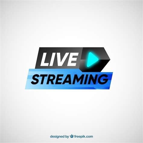 Fundo de transmissão ao vivo Vetor Premium