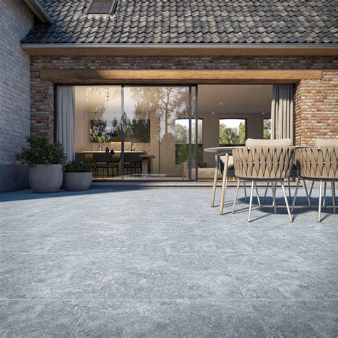 Tilestone Essentials Blue Stone Terrastegels Impermo Tegels