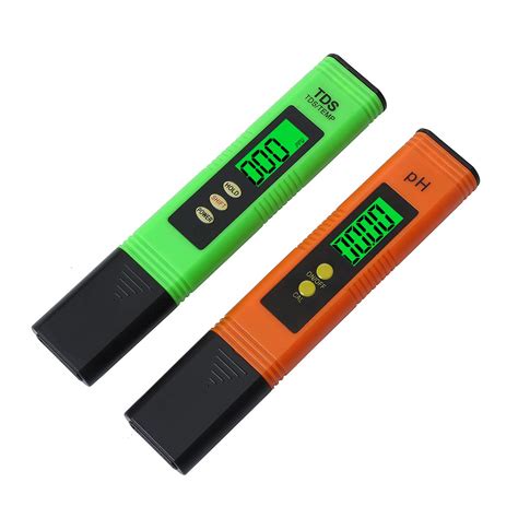 TOPWAY Digital PH And TDS Meter Combo 3 In 1 TDS PH Temp Tester Meter