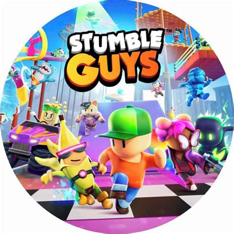 Painel Redondo Stumble Guys Elo7 Produtos Especiais