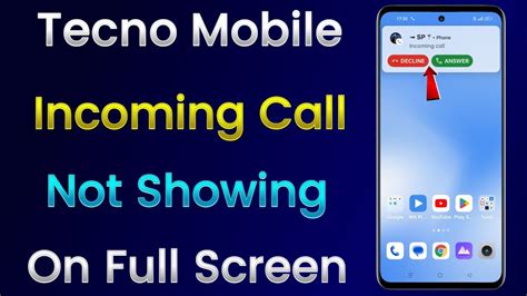 Tecno Incoming Call Not Showing Tecno Mobile Me Call Show Nahi Ho