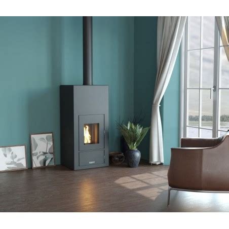 poele a granulé sans electricité etanche flamme verte 7 étoiles