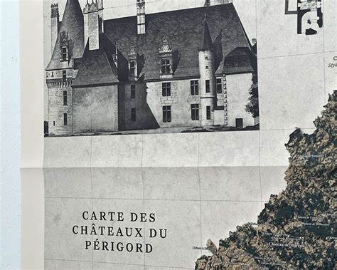 boutique Carte des châteaux du Périgord orthoslogos fr