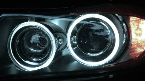 Bmw E Angel Eyes Led Upgrade Lux Youtube