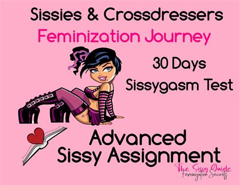 30 Days Sissygasm Inc Chastity Sissy Task Sissy Assignments Feminization Training And Taks For