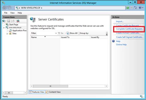 How To Renew An SSL Certificate On Microsoft IIS 8 And 8 5