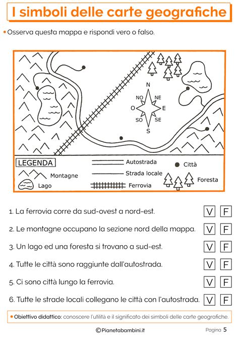 Mappe Piante E Carte Geografiche Scuola Primaria Mappe E Carte